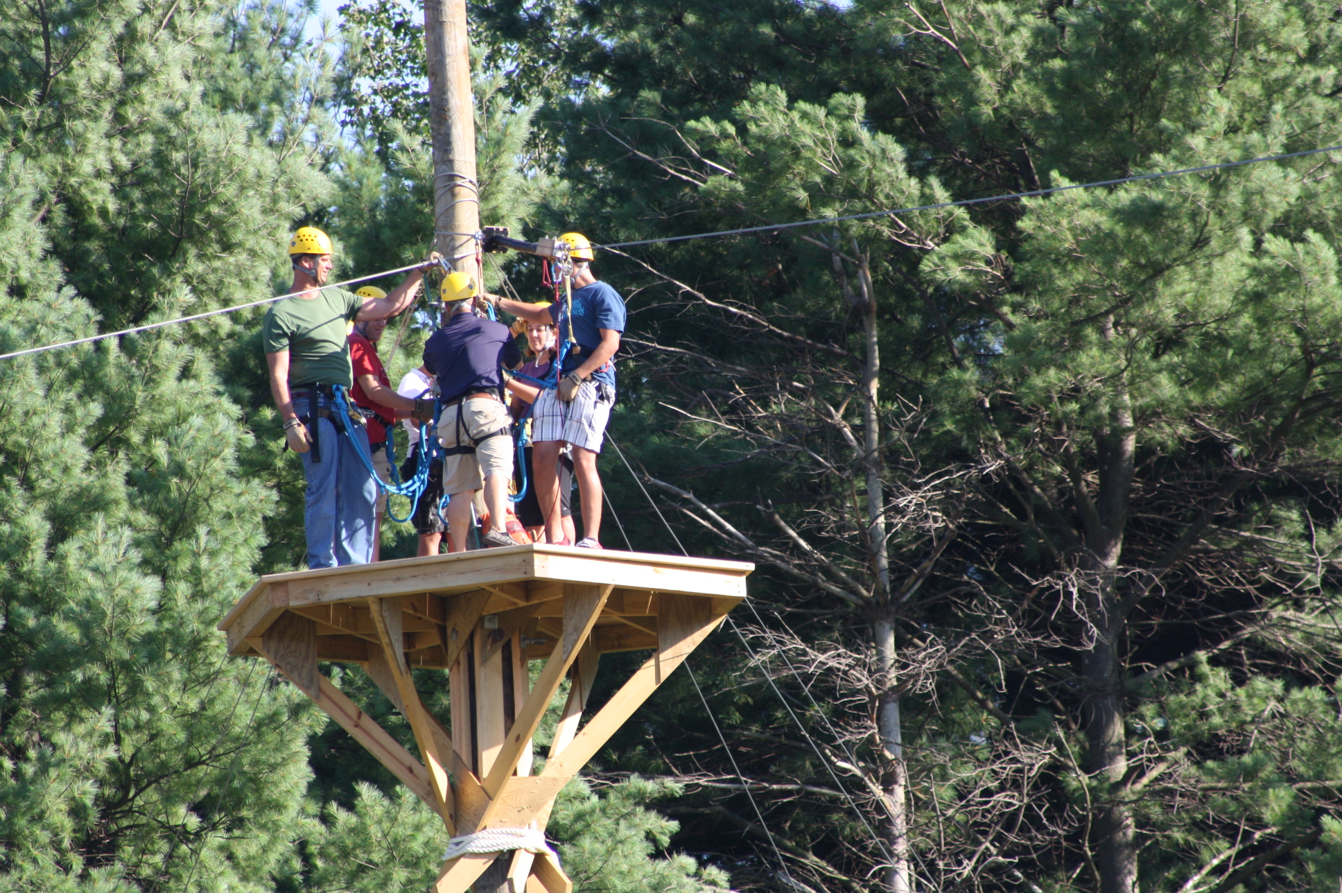 Wisp Resort’s Flying Squirrel Canopy Tour-Deep Creek Lake - Deep Creek ...